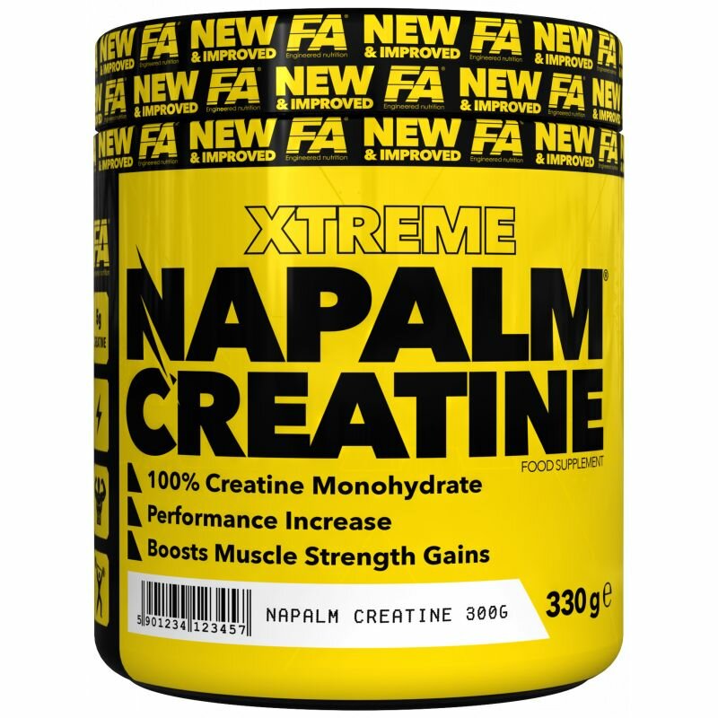 Креатин напалм экстрим (EXTREME NAPALM Creatine) 330 гр без вкуса