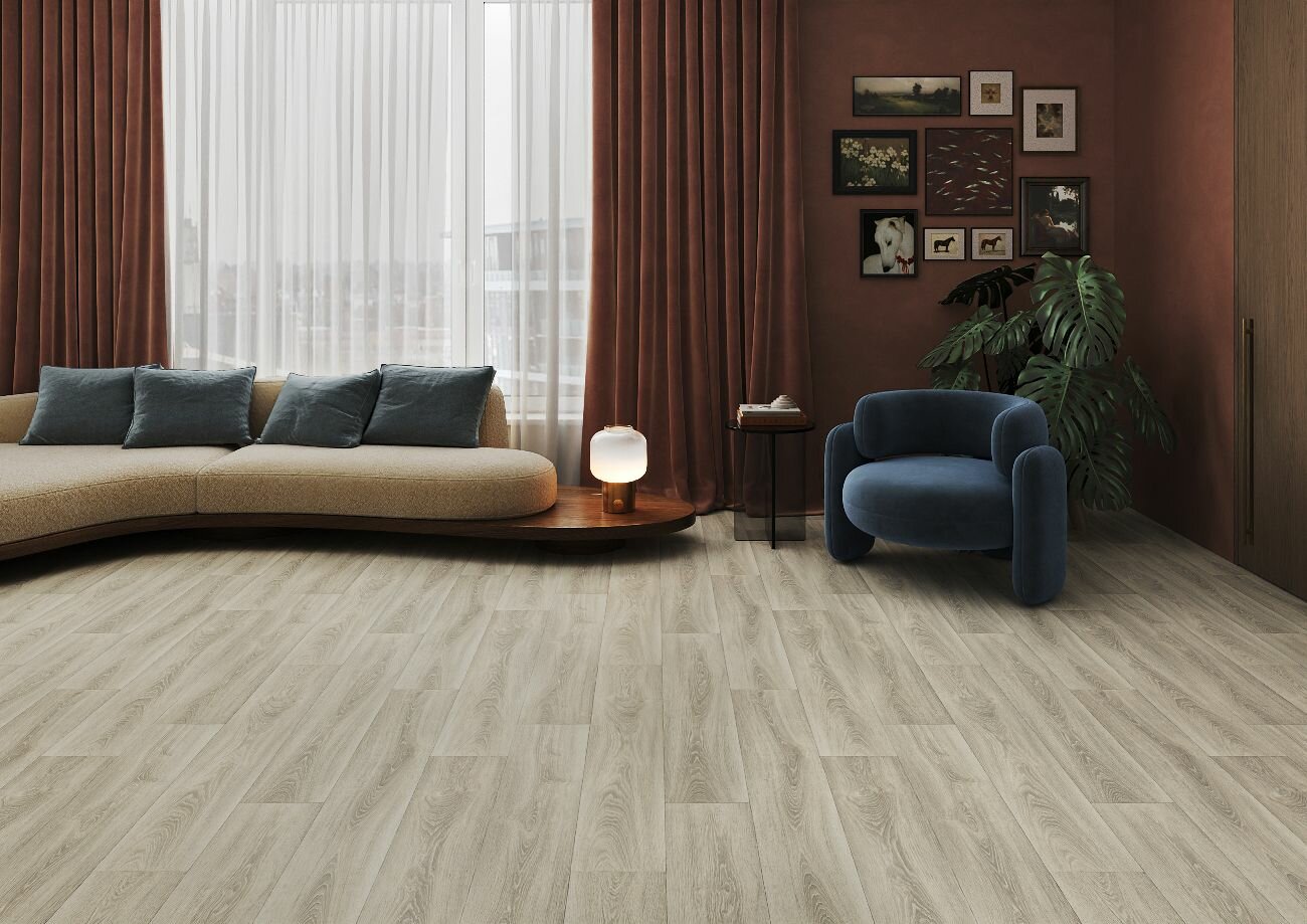 Полукоммерческий линолеум для пола на отрез 2 на 1,5 (толщина 3,7мм)