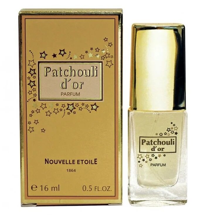 Новая Заря "Золотая Пачули" духи женские, перезаполняемый флакон 16 мл