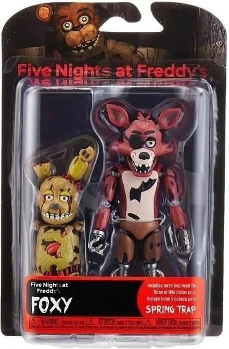 Фигурка аниматроник Фокси фнаф из серии Five Nights at Freddy's