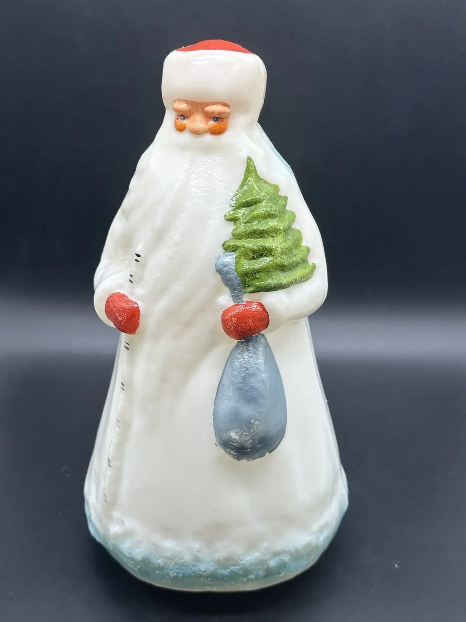 Игрушка Дед мороз СССР коллекционный 25 см 1960 годы