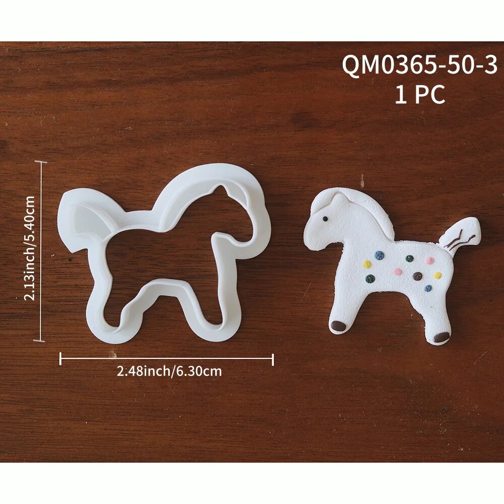 Фреза для полимерной глины Лошадка, QM0365-50-3