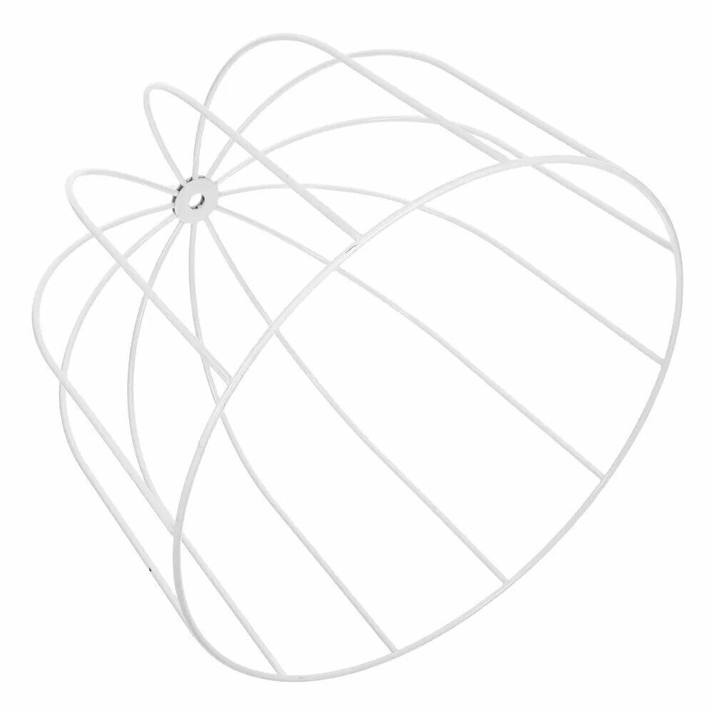 Металлический Каркас Для Абажура, Железный, Белый, Универсальный Дизайн, Подходит Для Разных Светильников, 1 Шт