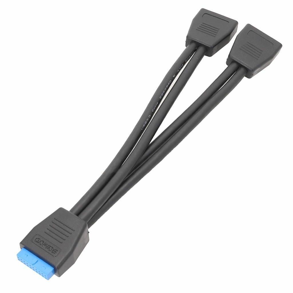 USB 3.0 удлинитель-разветвитель 19/20 pin