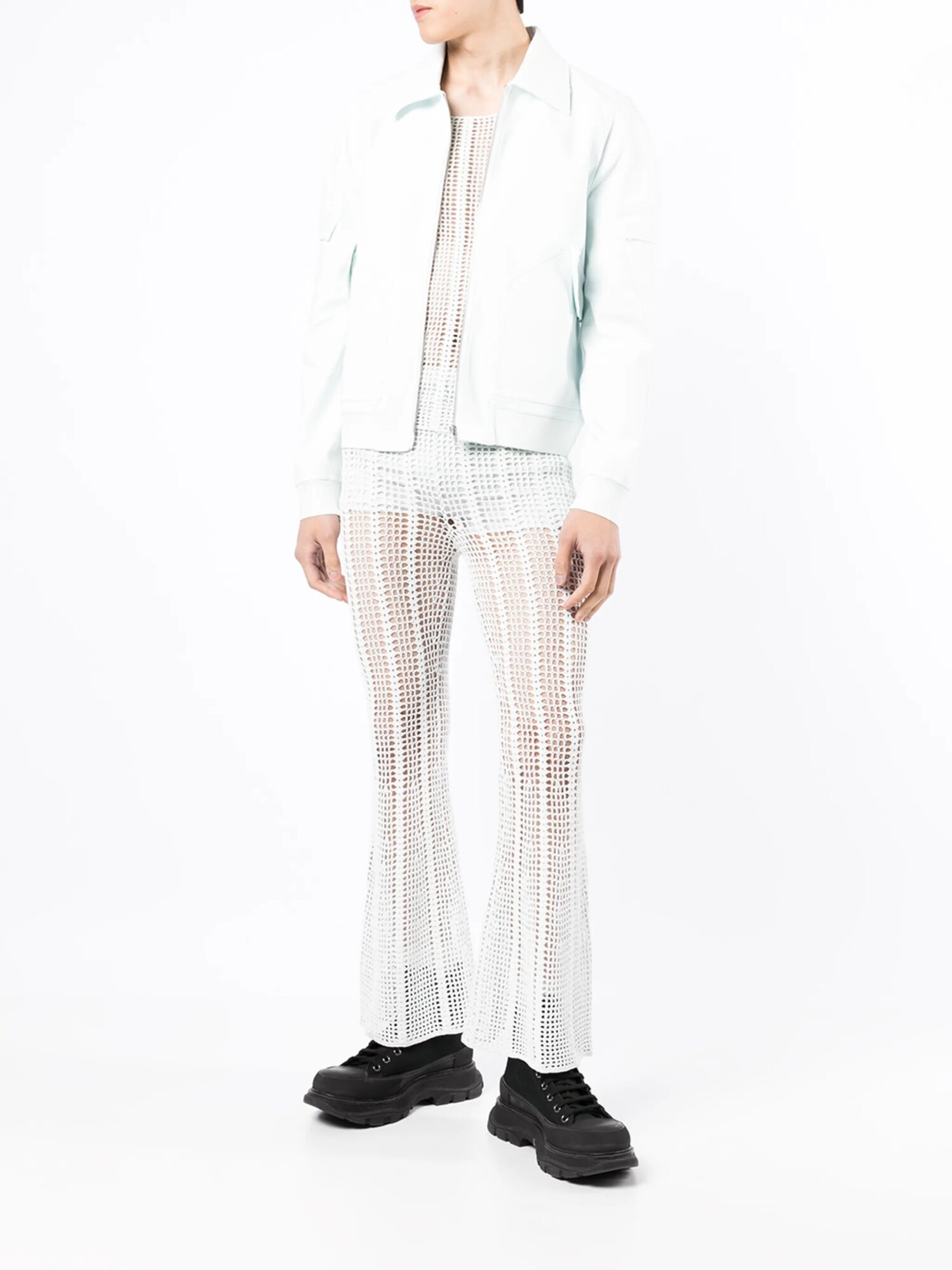 Куртка Dion Lee, размер M, синий — фото 1