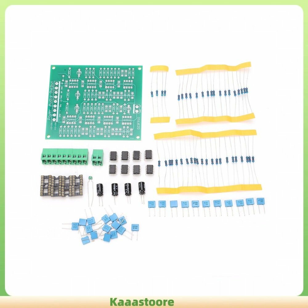 DIY-набор предусилителя NE5532. 3-канальный выход, питание 9-15В