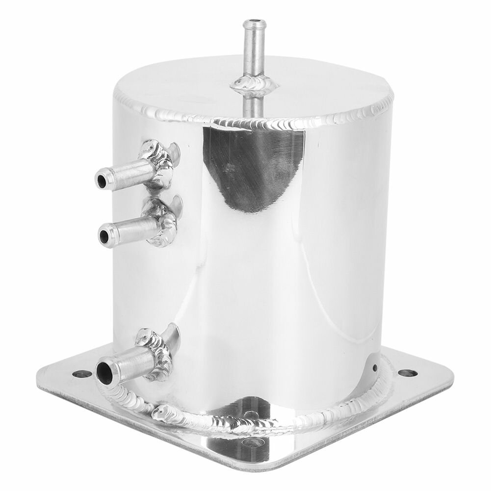 Алюминиевый топливный бак 1.5L (полированный) для дрифта/ралли