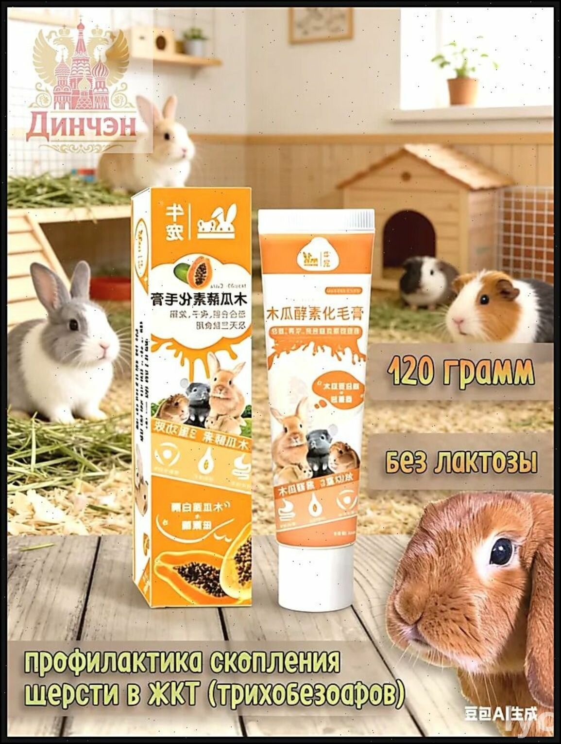 Эксклюзивная паста для вывода шерсти