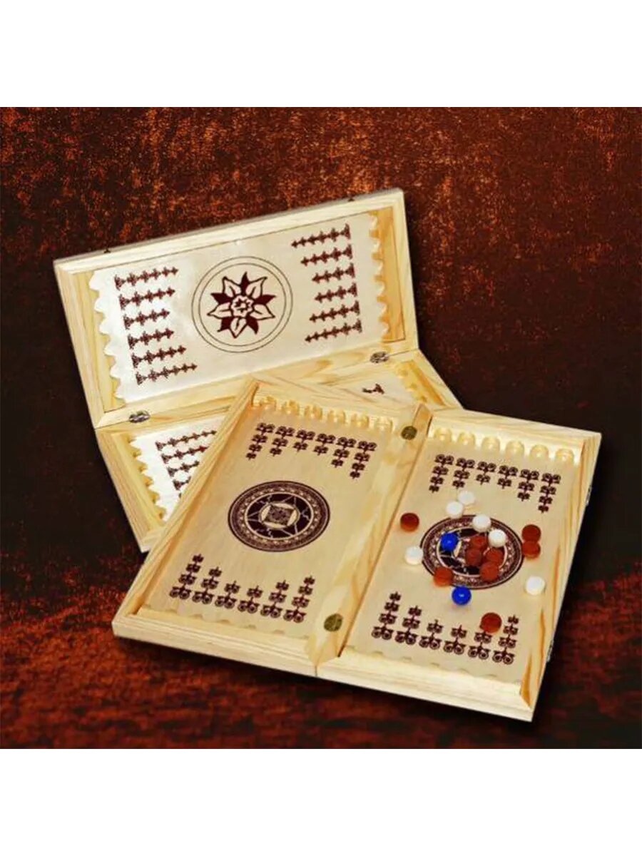 Нарды деревянные дорожные