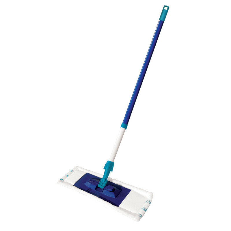 Швабра York Smart, с флаундером 40*10,5 см, телескоп черенок 140см, еврорезьба, МОП микрофибра, 281280