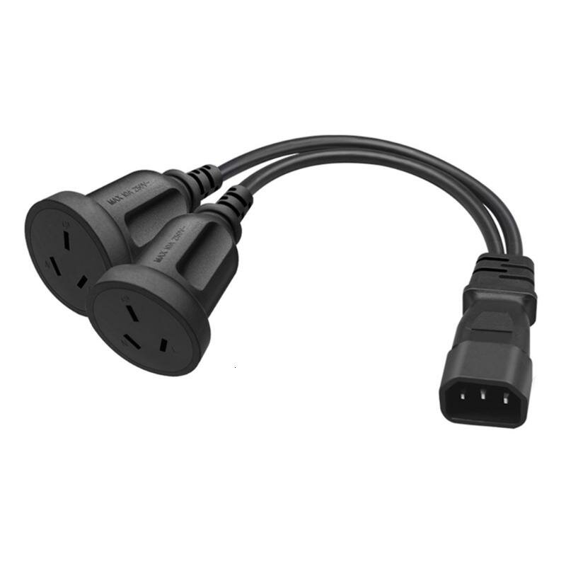 Разветвитель питания IEC320 C14 на австралийский стандарт