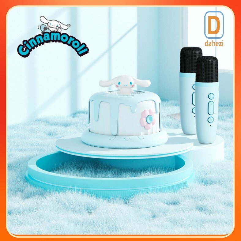 Беспроводной динамик Bluetooth singing cake speaker Cinnamon Dog-двойной микрофон
