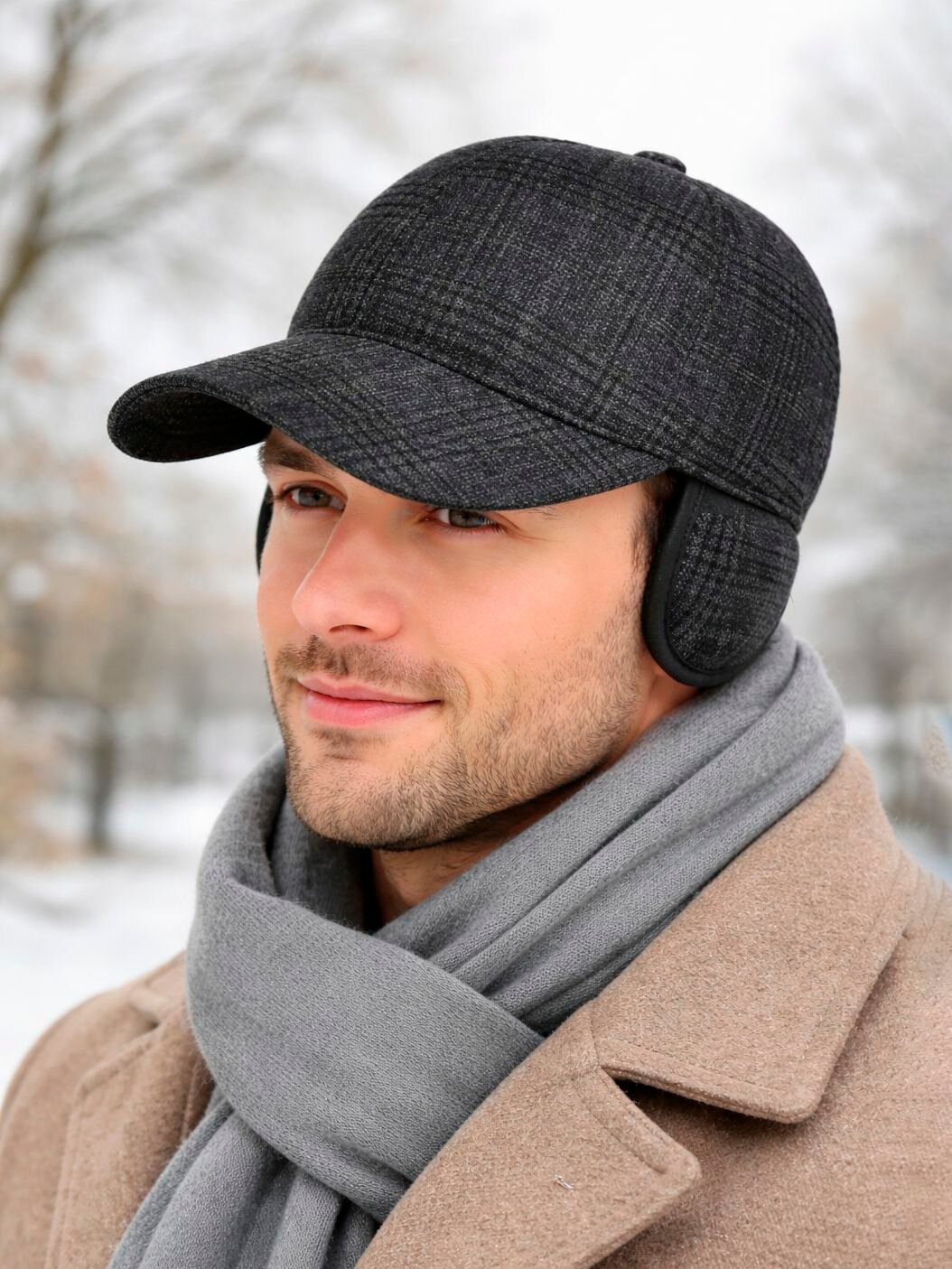 Бейсболка Осень-зима 2026 для мужчин
