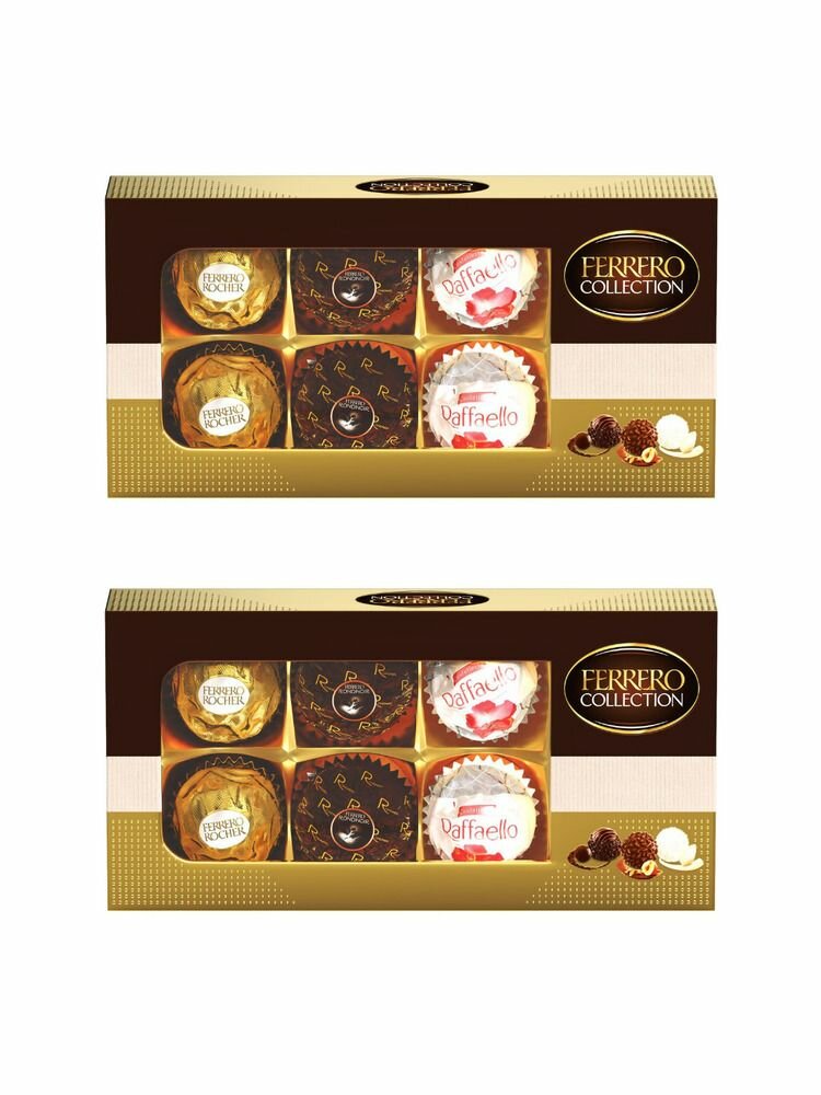 Ferrero Collection Набор конфет, 64 г, 2 шт
