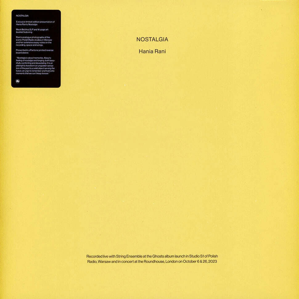 Hania Rani - Nostalgia - 2LP