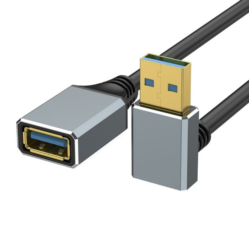 Угловой USB 3.0-адаптер-удлинитель, 0.3m - Наклоняйся вверх