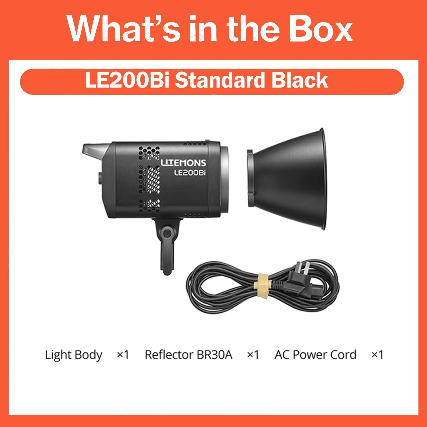 Godox Litemons LE200Bi/LE300Bi/LE600Bi Двухцветный светодиодный свет с неповторимой яркостью, управление через приложение с патроном Bowens для съемки