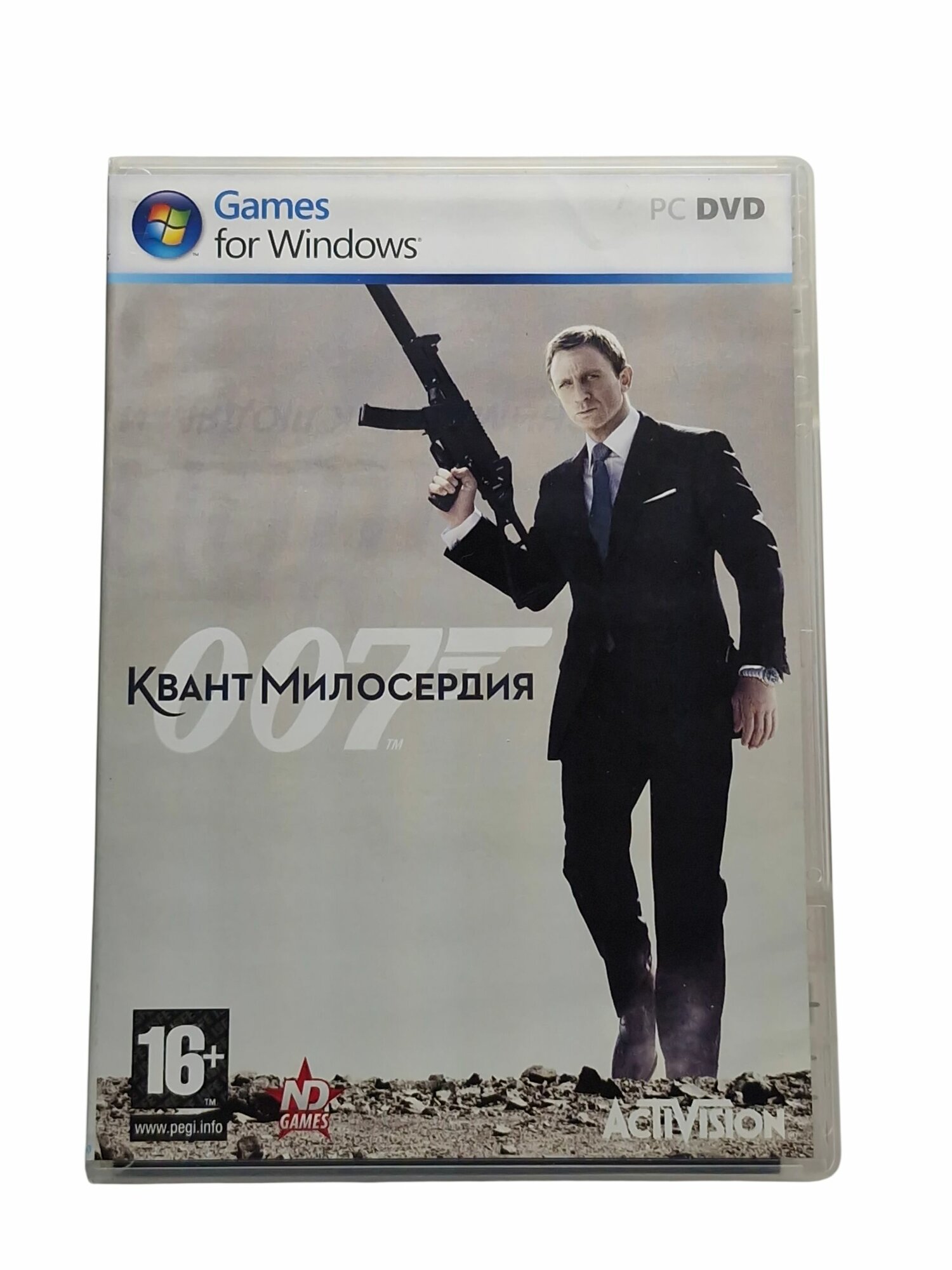 Игра для компьютера: 007: Quantum of Solace пк игра диск лицензия