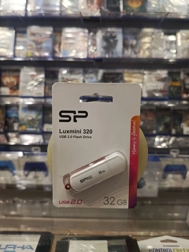 USB 32GB Silicon Power LuxMini 320 белый(SPC)