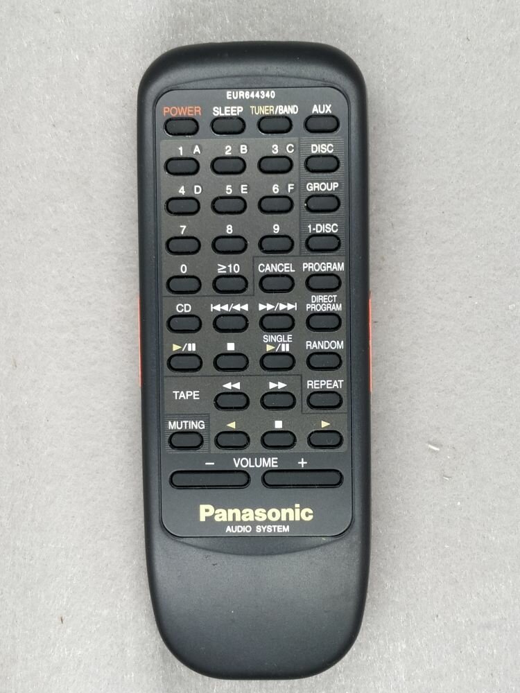 Оригинальный Пульт д-у Panasonic EUR644340