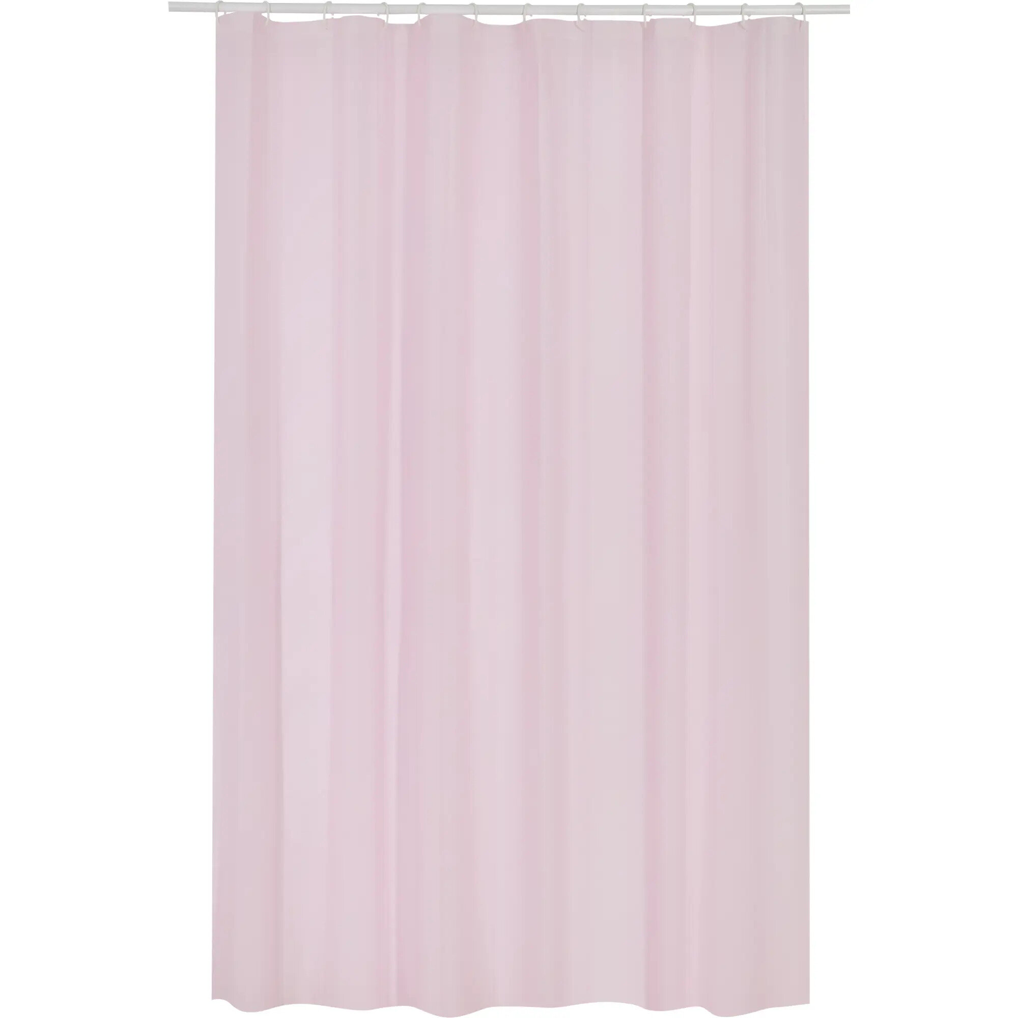 Штора для ванной Аквалиния PE7210J, PEVA 180х200 см, цвет розовый
