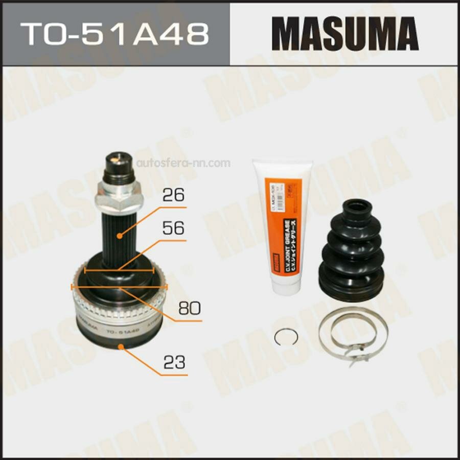 MASUMA TO51A48 ШРУС 23X56X26х48