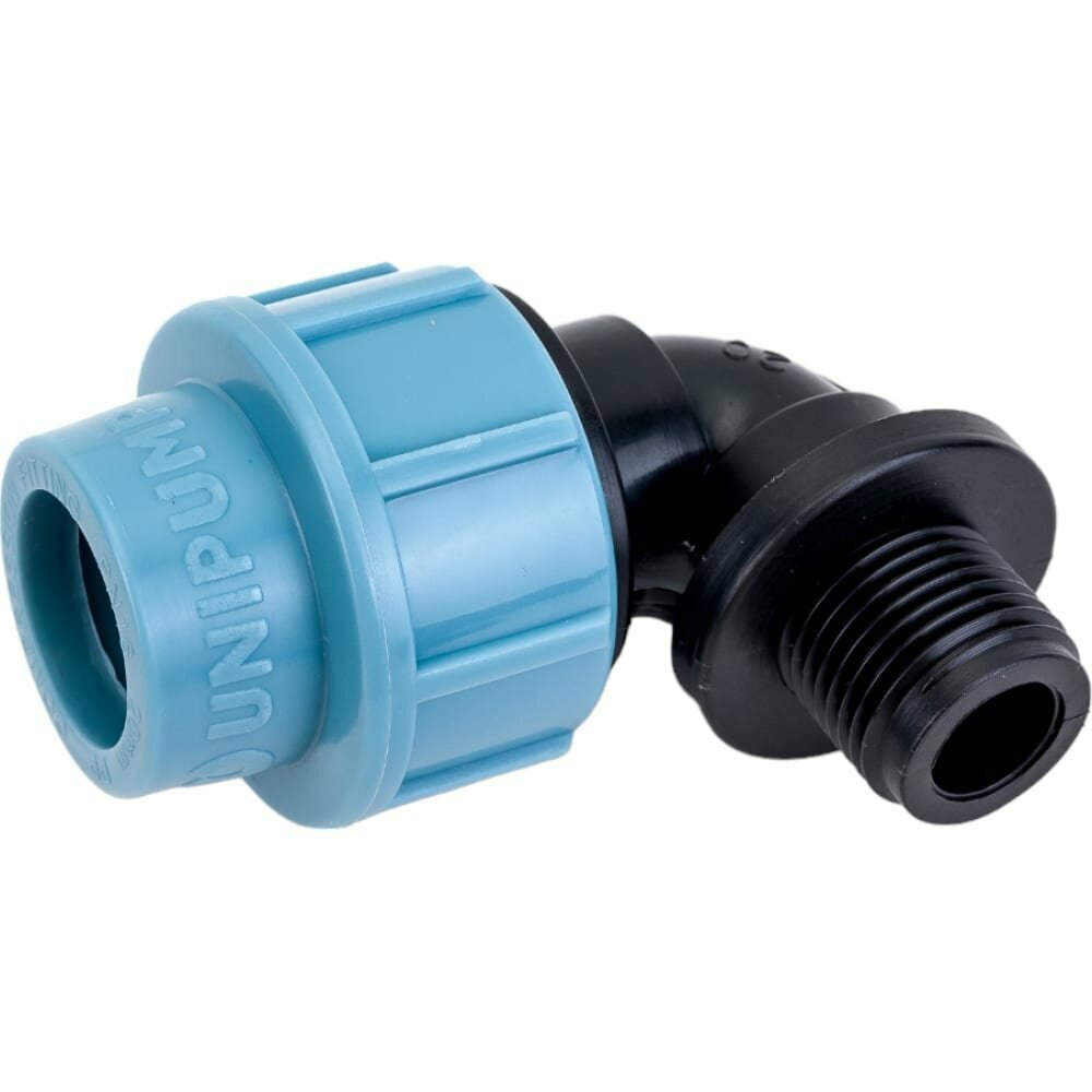 Отвод с наружной резьбой (90°; 20х1/2") Unipump 66258
