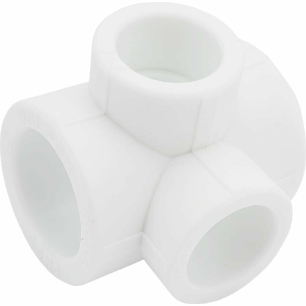 Крестовина VALFEX PP-R белая, 2-плоскостная, 32х25 мм 10118132 127-8213
