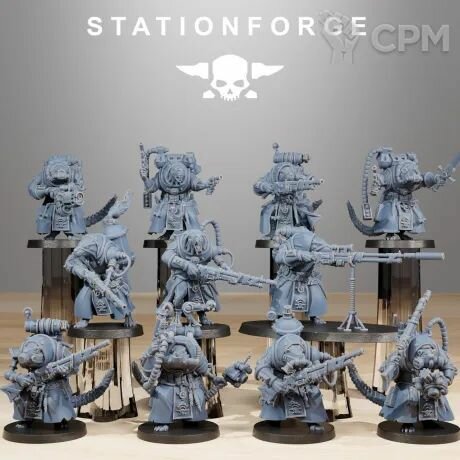 Warhammer Skaven Chaos Squad/Скавенский отряд Хаоса