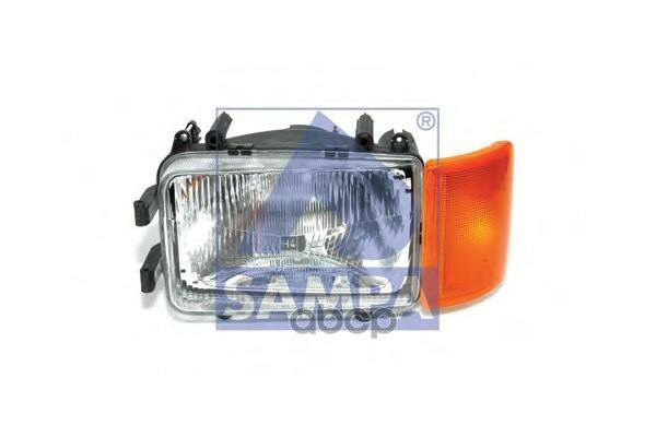 Фара в сборе левая DAF 95 (механ. регулировка) SAMPA арт. 051095