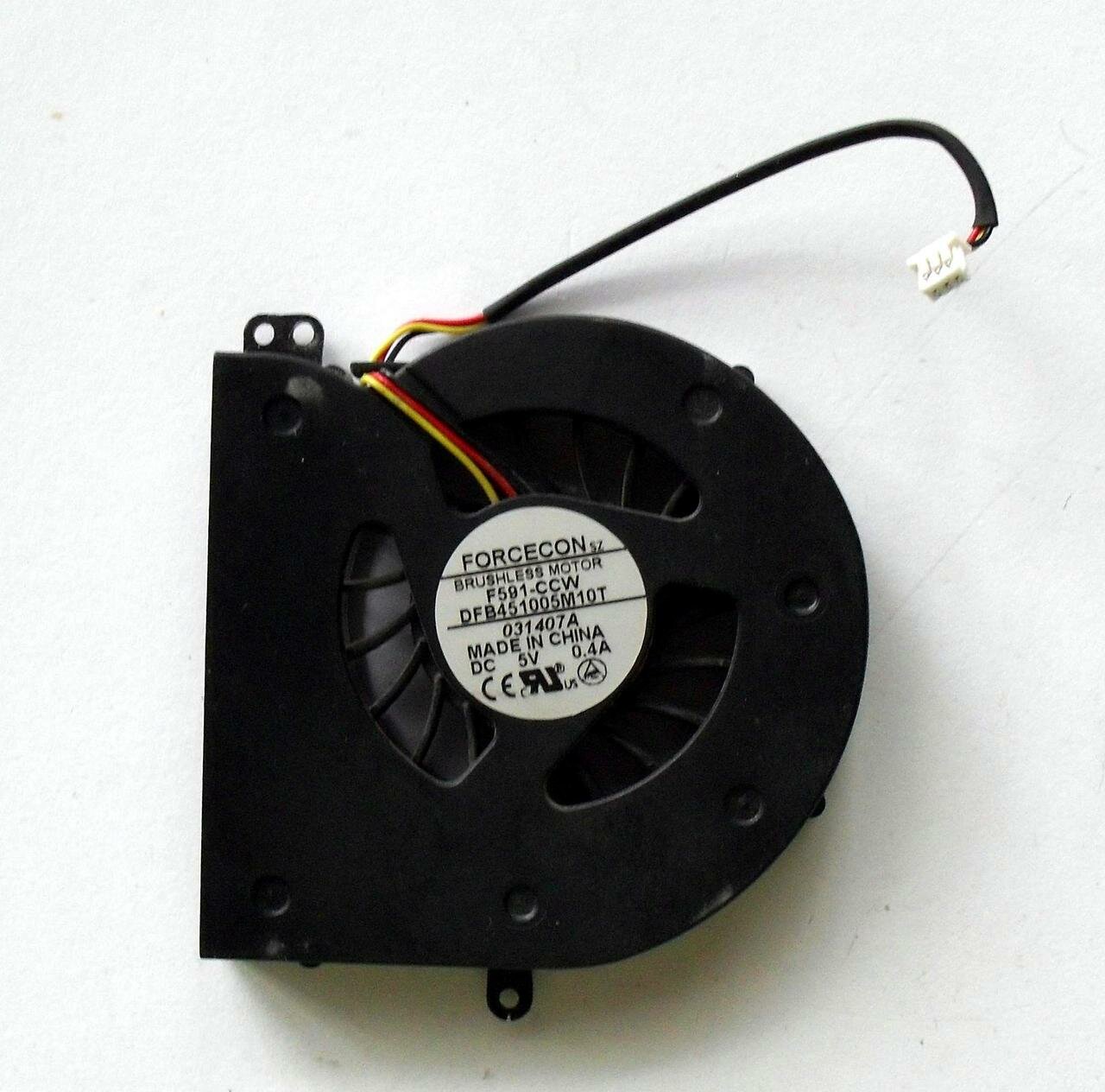 Кулер MSI Megabook S430, S430X [DFB451005M10T F591-CCW] (Б/У)