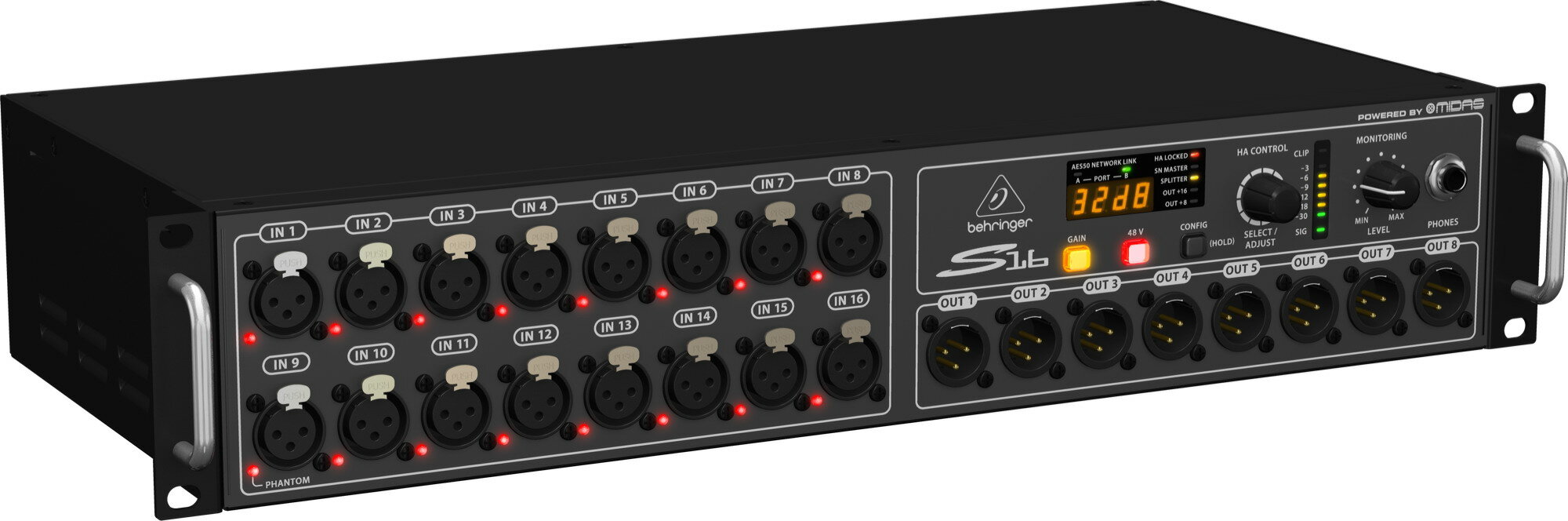 Behringer S16 коммутационный блок для цифрового микшера
