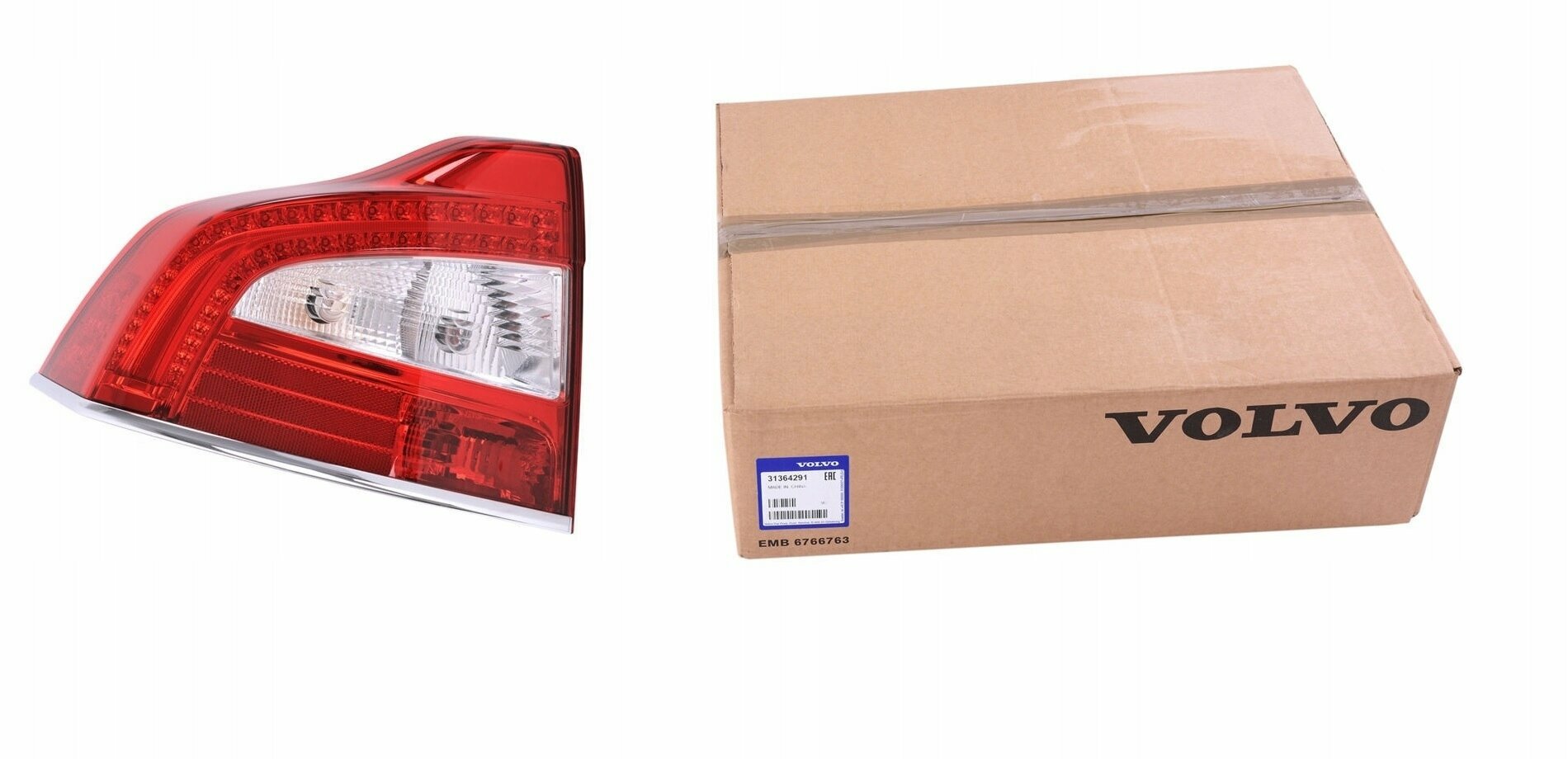 Фонарь задний левый VOLVO S80 (07-)