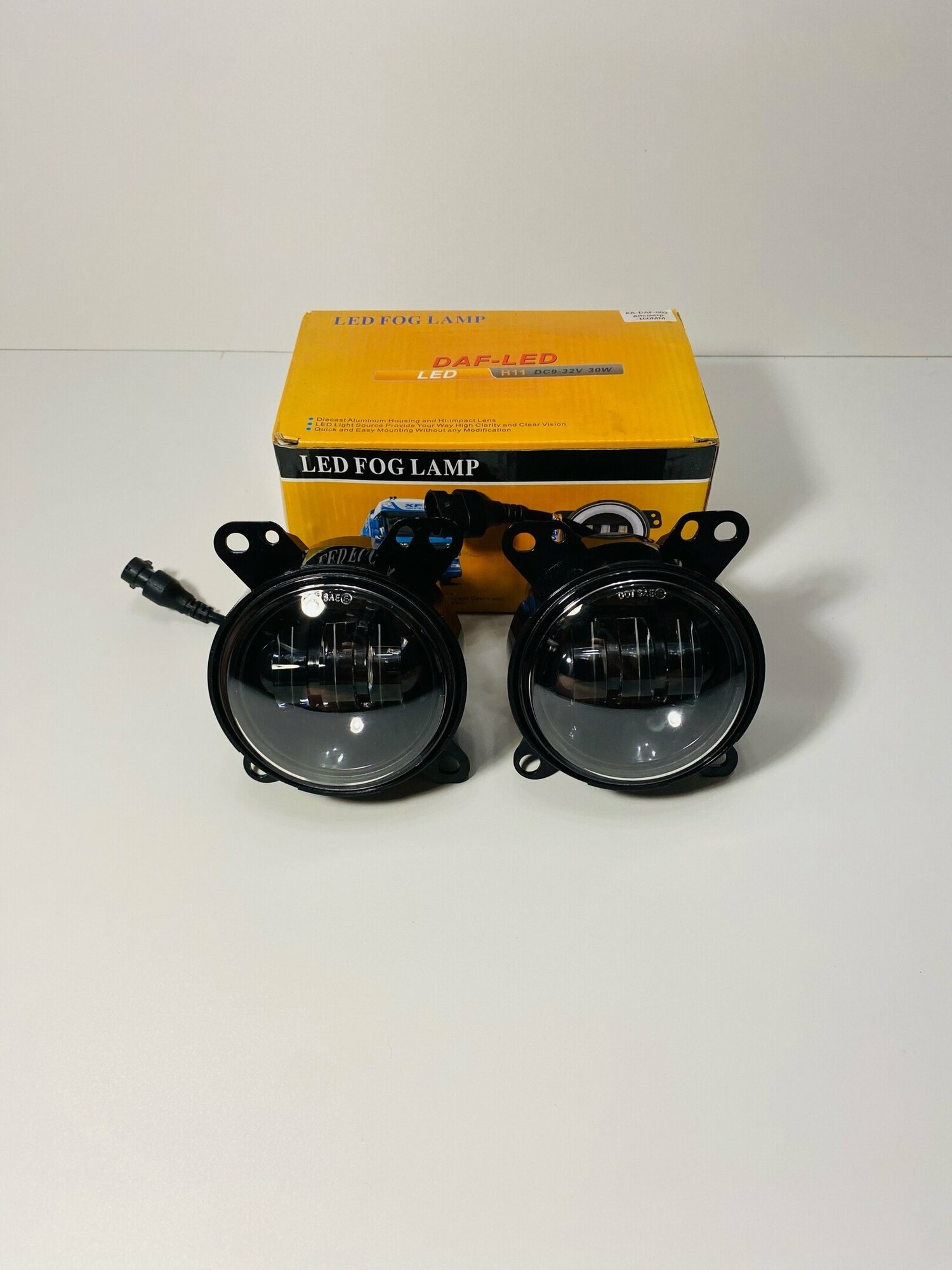 Противотуманные фары LED в бампер на DAF XF 105 - ДАФ ХФ 105.