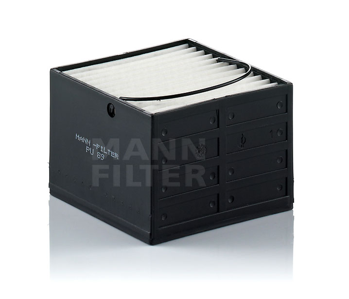 MANN-FILTER PU 89 (2Y1127177 / 2Y11271772Y1127177A / 2Y1127177A) фильтрующий элемент топлива 76x76x54\man f / hocl / dd / midi