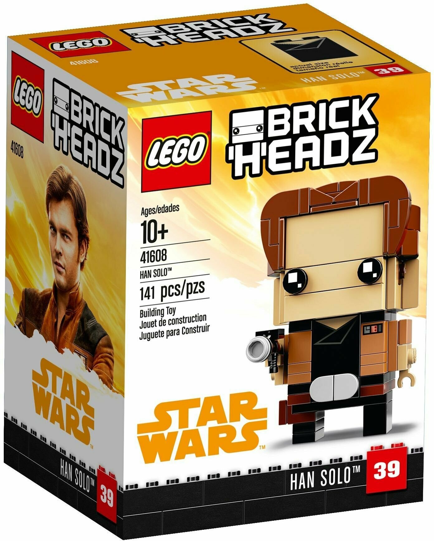 Конструктор LEGO BrickHeadz 41608 Han Solo (Хан Соло)