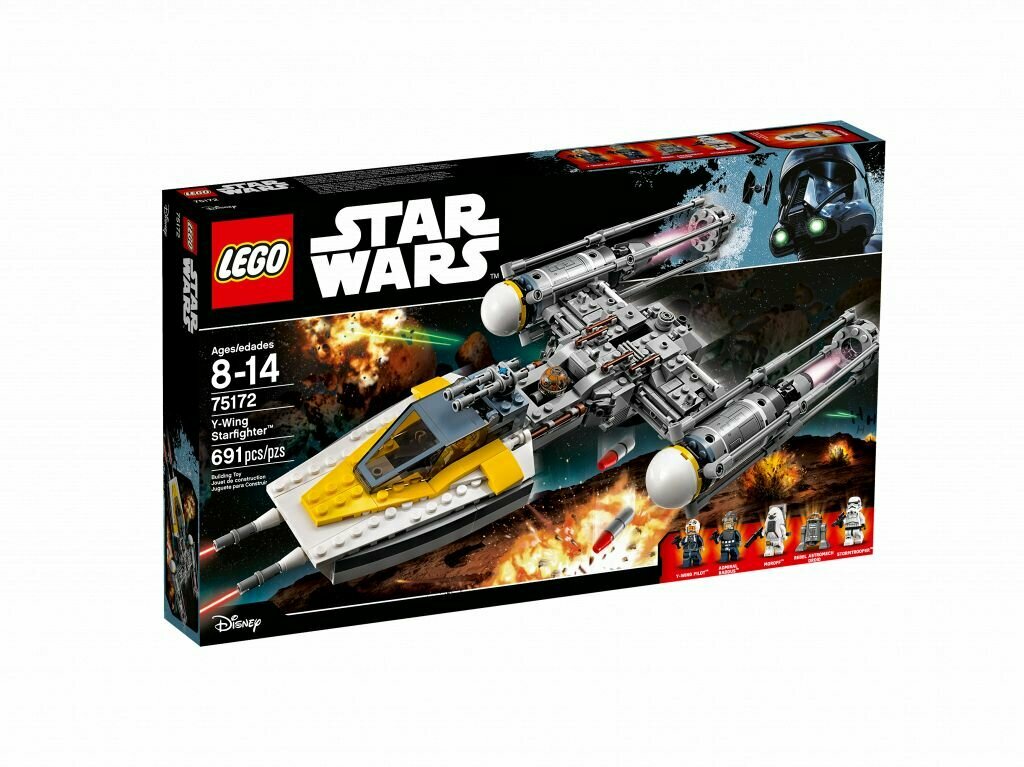Конструктор LEGO Star Wars 75172 Звёздный истребитель типа Y