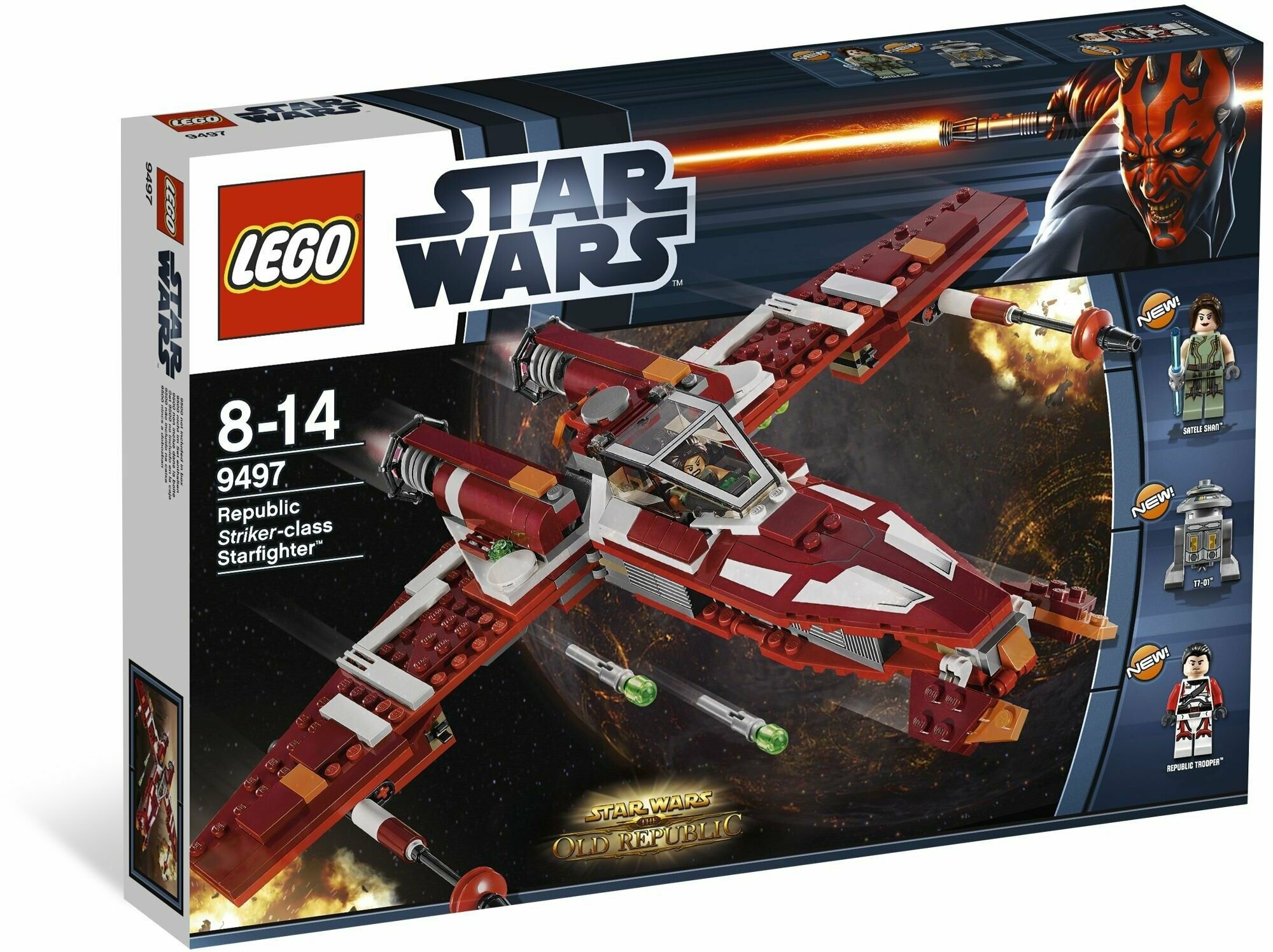Конструктор LEGO Star Wars 9497 Republic Striker-class Starfighter