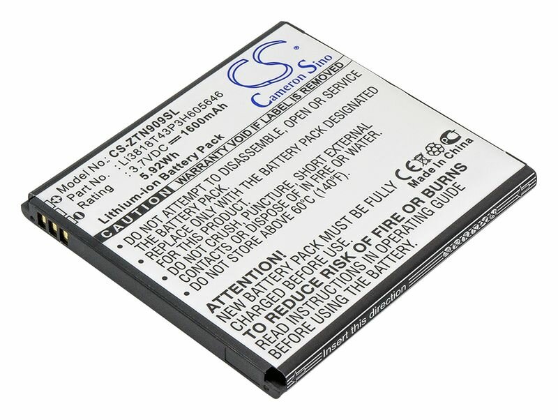 Аккумулятор Cameron Sino CS-ZTN909SL для ZTE N909, V818