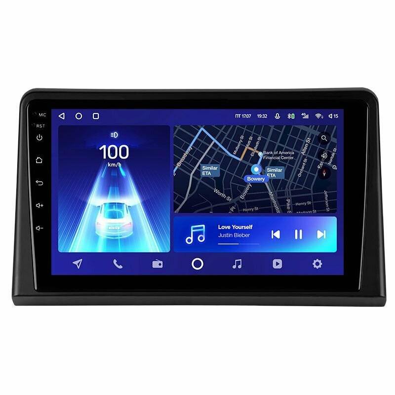 Автомагнитола с рамкой 2 din 9 дюймов для Hyundai Sonata 7 LF 2017-2020 / Android 6Gb+128Gb / GPS / Поддержка сим-карты / Камеры 360 гр./ Встроенные кулер охлаждения