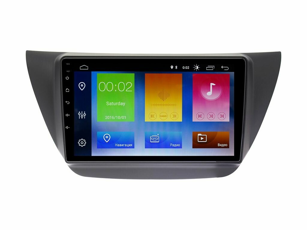 Автомагнитола с рамкой 2 din 9 дюймов для Mitsubishi Lancer 9 2002-2010 / Android 6Gb+128Gb / GPS / Поддержка сим-карты / Камеры 360 гр./ Встроенные кулер охлаждения