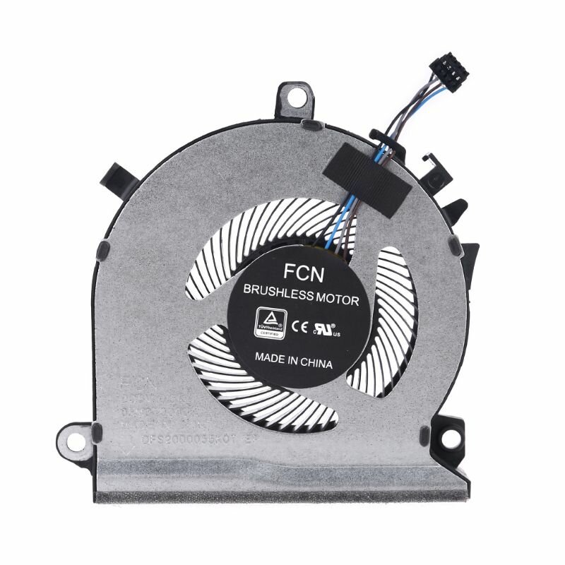 Вентилятор (кулер) для ноутбука HP Gaming 15-ec, 15-ec0013dx, 4 pins, CPU