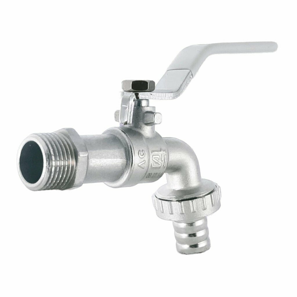 Кран шаровой STI Ду15 Ру16 муфтовый, водоразборный, рычаг, корпус-латунь