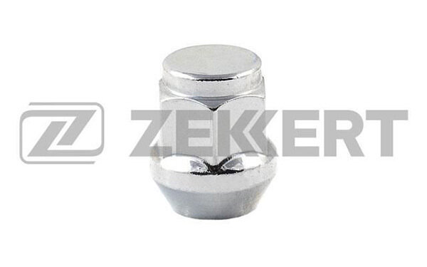 Гайка колесная конус M12 x 1,5 L 28 ключ 19 Хром. Комплект - 4 шт.