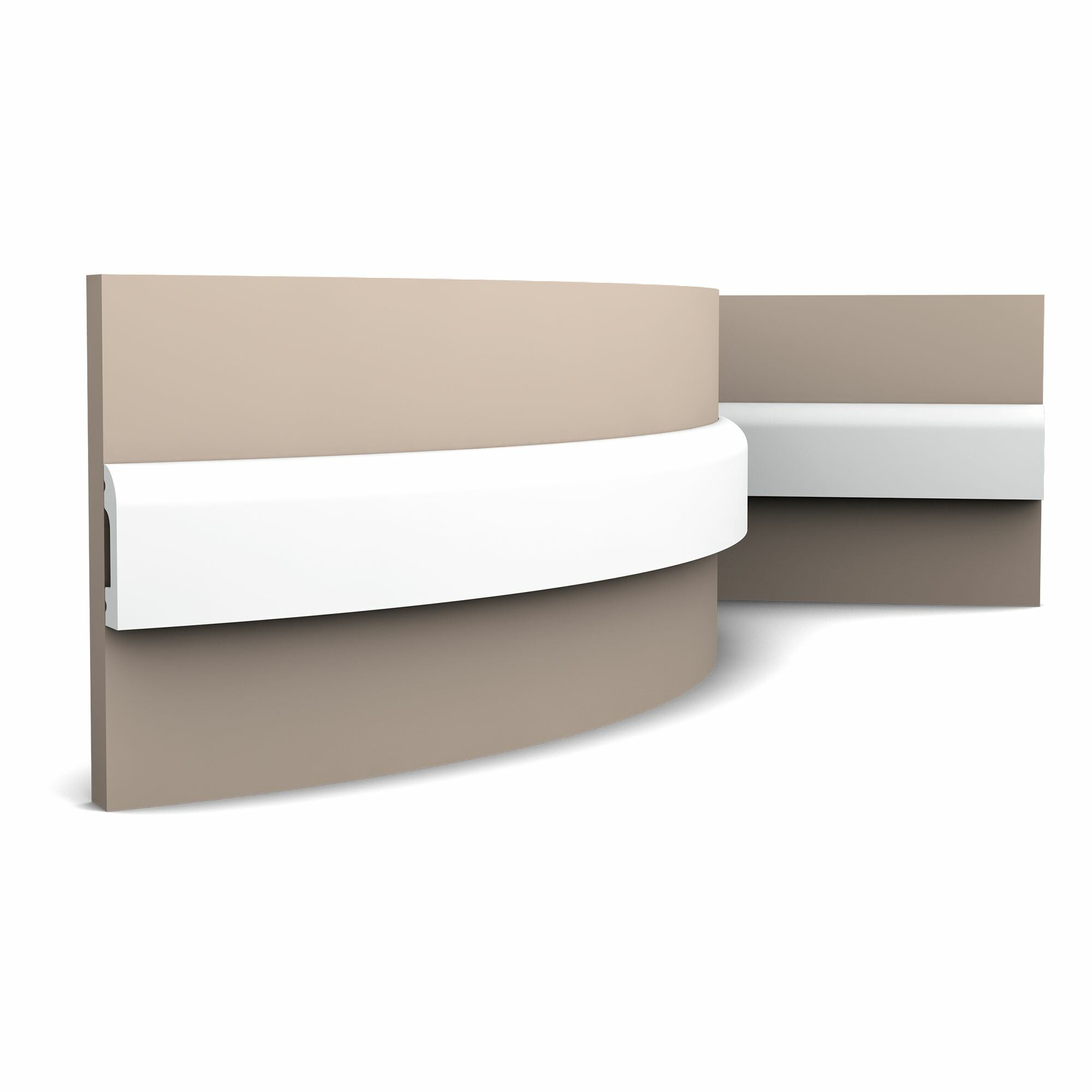 Плинтус гибкий из дюрополимера Orac Decor SX182F (50*13*2000мм)