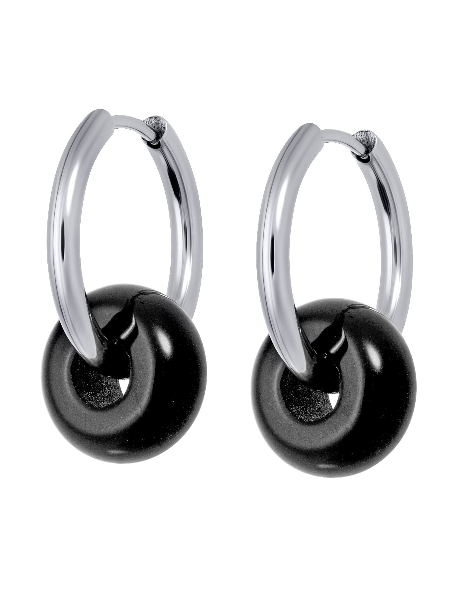 Серьги-трансформеры, агат