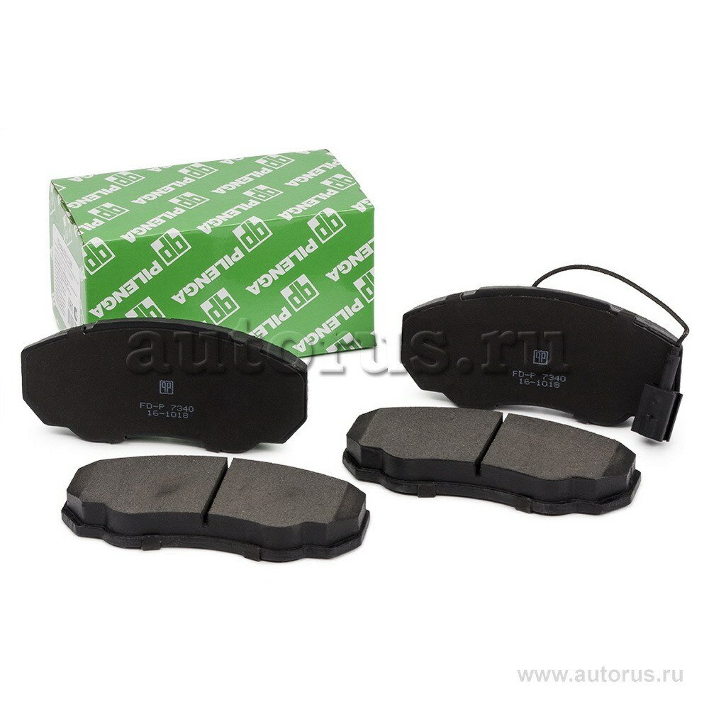Колодки передние fiat ducato sollers (280mm диск) pilenga fd-p 7340