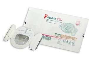 Пластырь Tegaderm CHG 1660R прозрачный фиксации катетеров с хлоргексидина глюконата 7х 8.5см (Поштучно (1 штука))