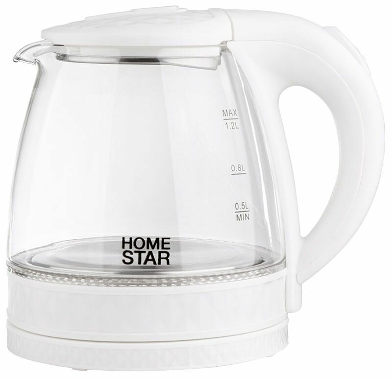 Чайник электрический Homestar HS-1053 106464, белый