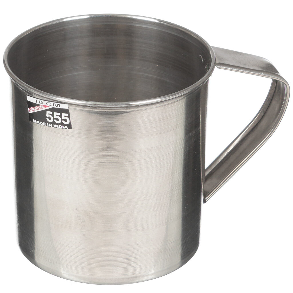 Кружка из нержавеющей стали 1.5 литра, большая, для посудомоечной машины, 107-199, Индия
